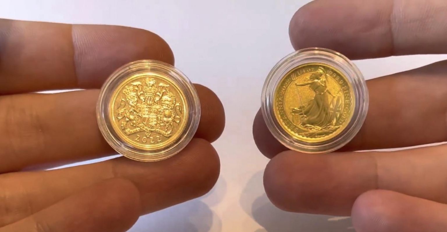 Πόσο ζυγίζει μια χρυσή λίρα; | Αγορά Χρυσού Gold & Silver